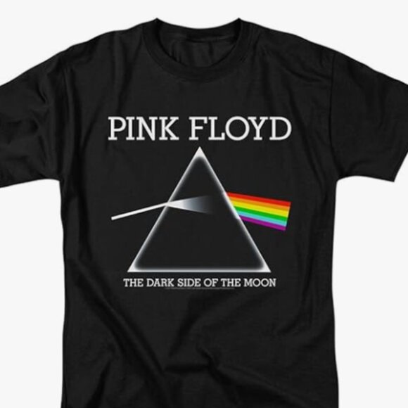 Pink Floyd | Shirts | Vintage Pink Floyd Dark Side Of The Moon Large ...